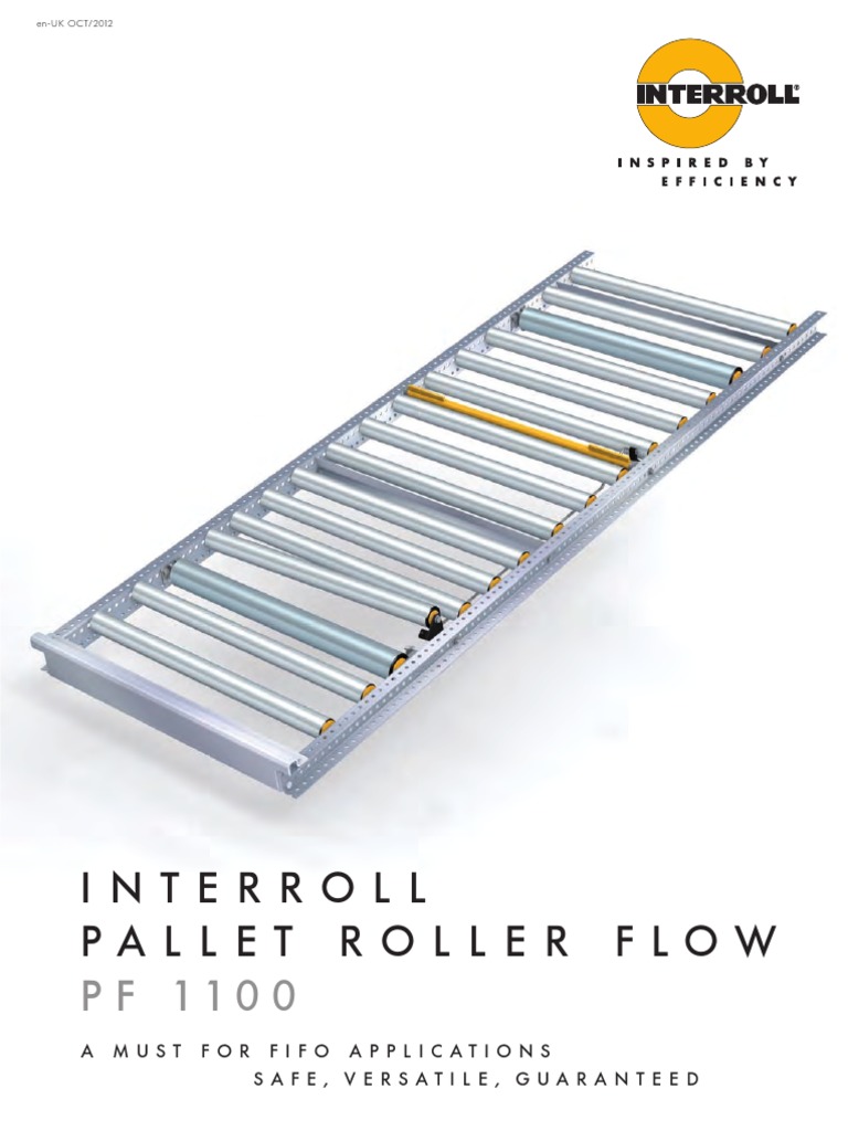 Interroll Pallet Roller Flow: A Must For Fifo Applications Safe ...