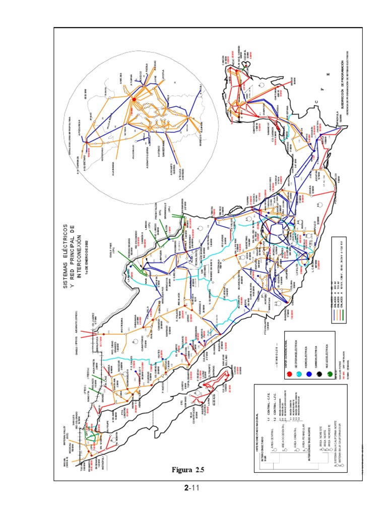 Mapa Del Cenace | PDF
