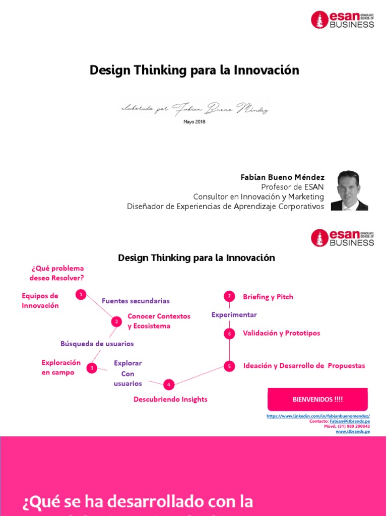 Esan - Design Thinking para La Innovación 1 - V2.0.PDF Versión 1 | PDF ...