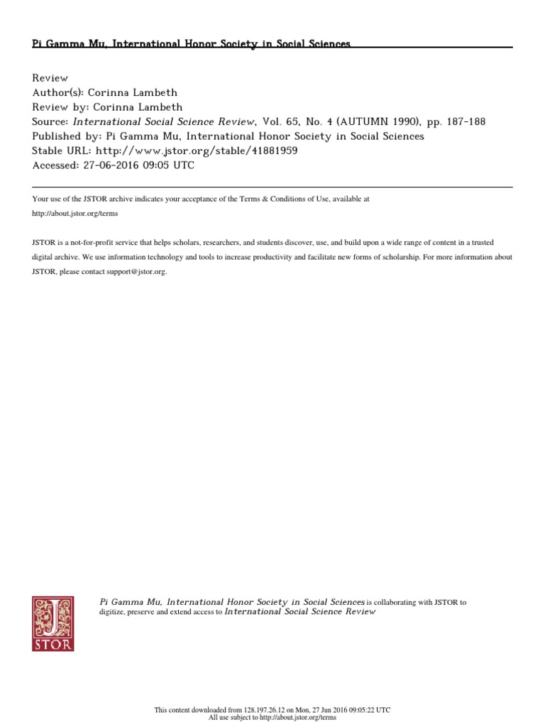 Pi Gamma Mu, International Honor Society in Social Sciences ...