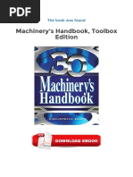 Machinery's Handbook 28 Edition | PDF | Screw | Gear