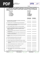 Escala de Trauma de Davidson (Davidson Trauma Scale, DTS) | PDF ...