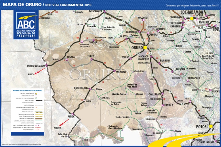 Mapa Abc Oruro 2015 PDF | PDF
