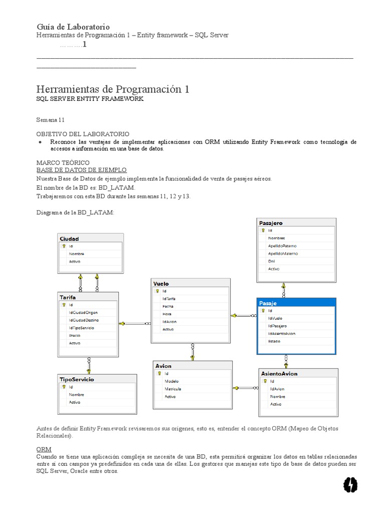 S11 - Entity Framework - SQL Server | PDF | Mapeo Relacional de Objetos ... S11 - Entity Framework - SQL Server | PDF | Mapeo Relacional de Objetos ...