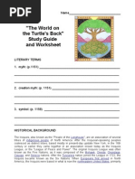 The World On The Turtle's Back Comprehension Questions | PDF | Iroquois ...