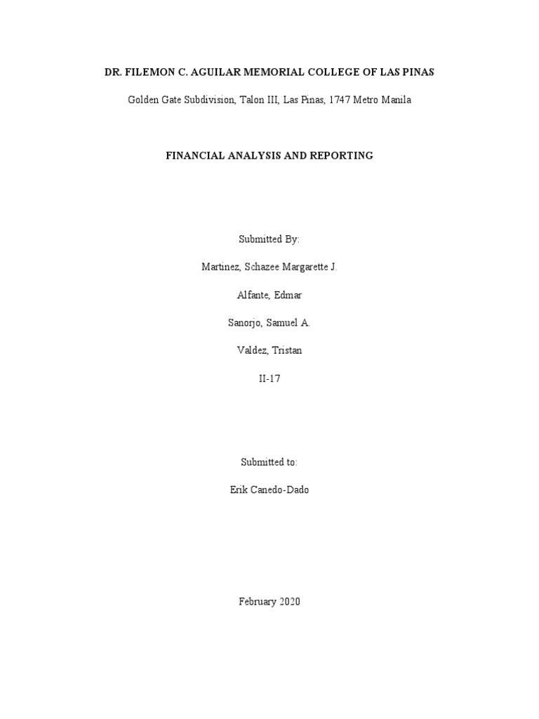 Dr. Filemon C. Aguilar Memorial College of Las Pinas: Golden Gate ...