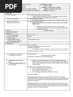 7e's Lesson Plan Template | PDF | Matter | Gases