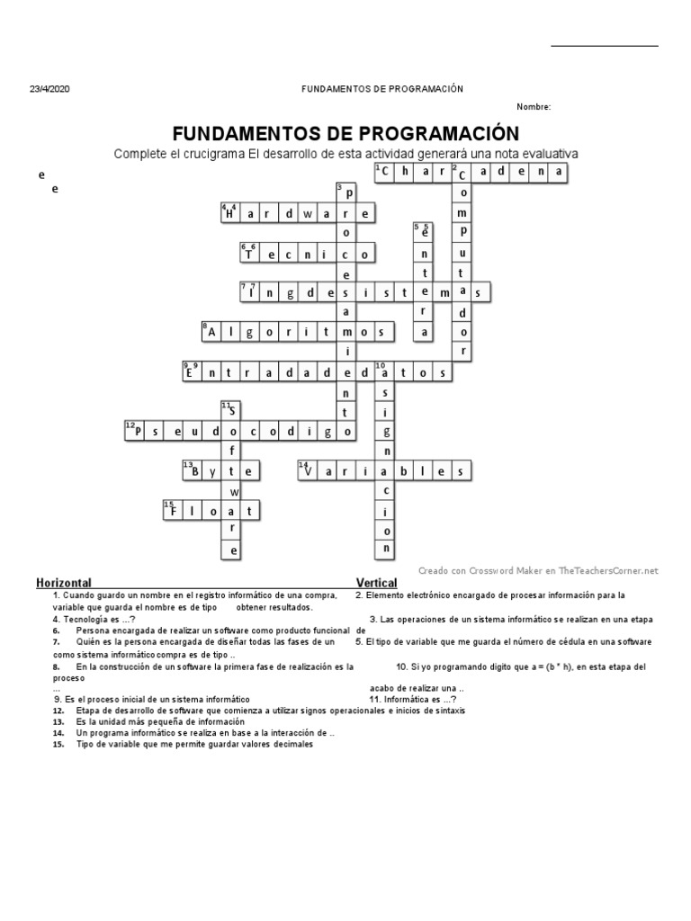 Fundamentos de Programación 2 | PDF | Software | Informática