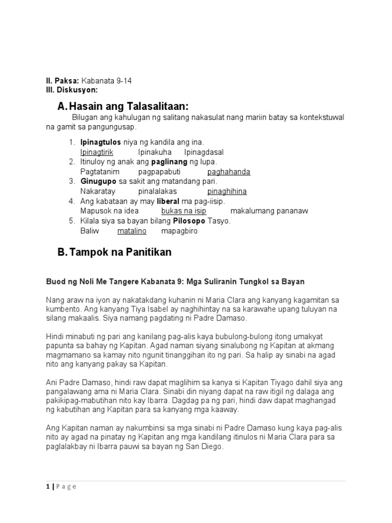 Filipino 9 Modyul 2 Revised | PDF