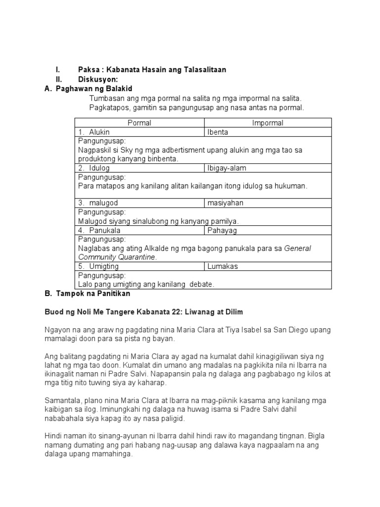 Filipino 9 Modyul 4 Revised | PDF
