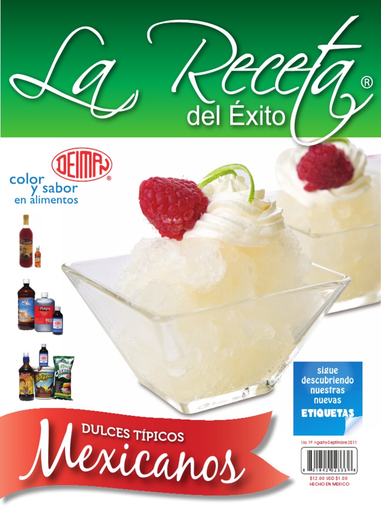La Receta Del Exito 19 Ago2011 | PDF | Crema | Panes