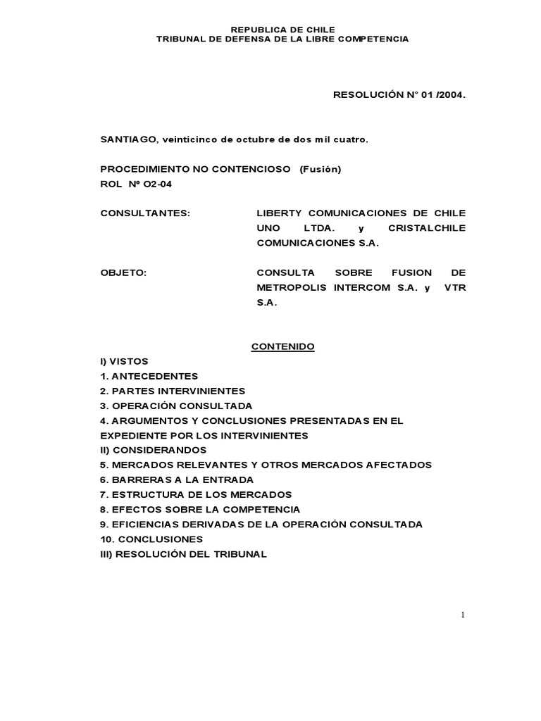 Caso Fusión TV Por Cable | PDF | Televisión | Televisión por cable