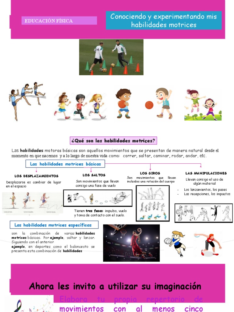 Habilidades Motrices Con Desplazamientos y Saltos | PDF