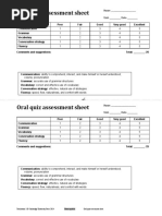 Mann Assessment of Swallowing Ability (MASA) Scoring Sheet | PDF ...