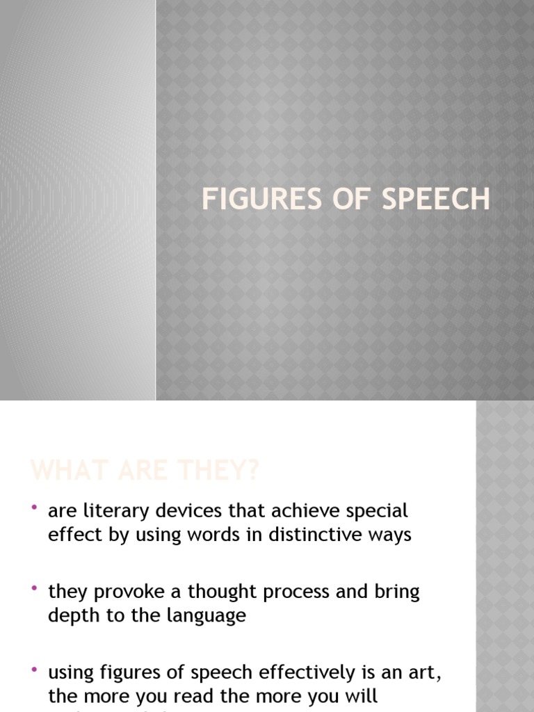Figures of Speech | PDF | Irony | Poetic Devices