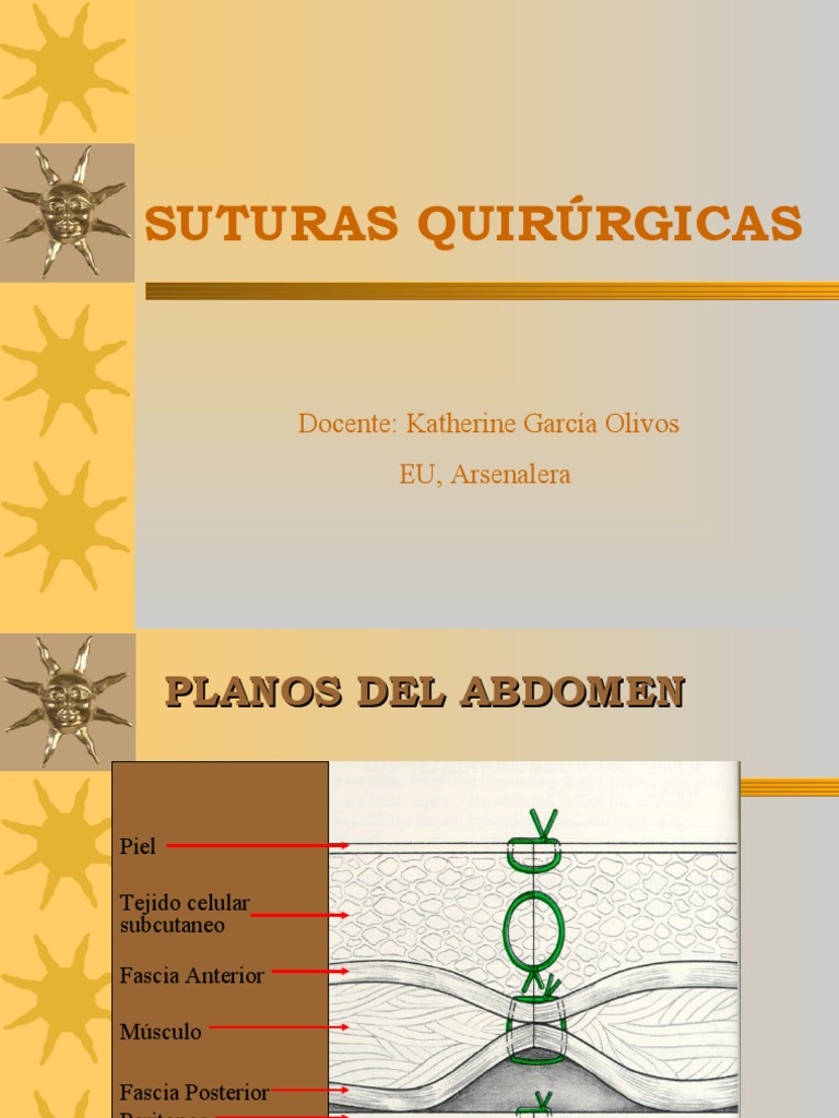 Suturas QX | PDF | Herida | Sutura Quirúrgica