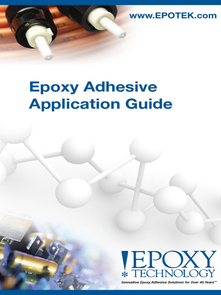 Epoxy Adhesive Application Guide | PDF | Differential Scanning ...