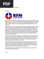 Philippine Foremost Milling Overview | PDF | Flour | Supply Chain
