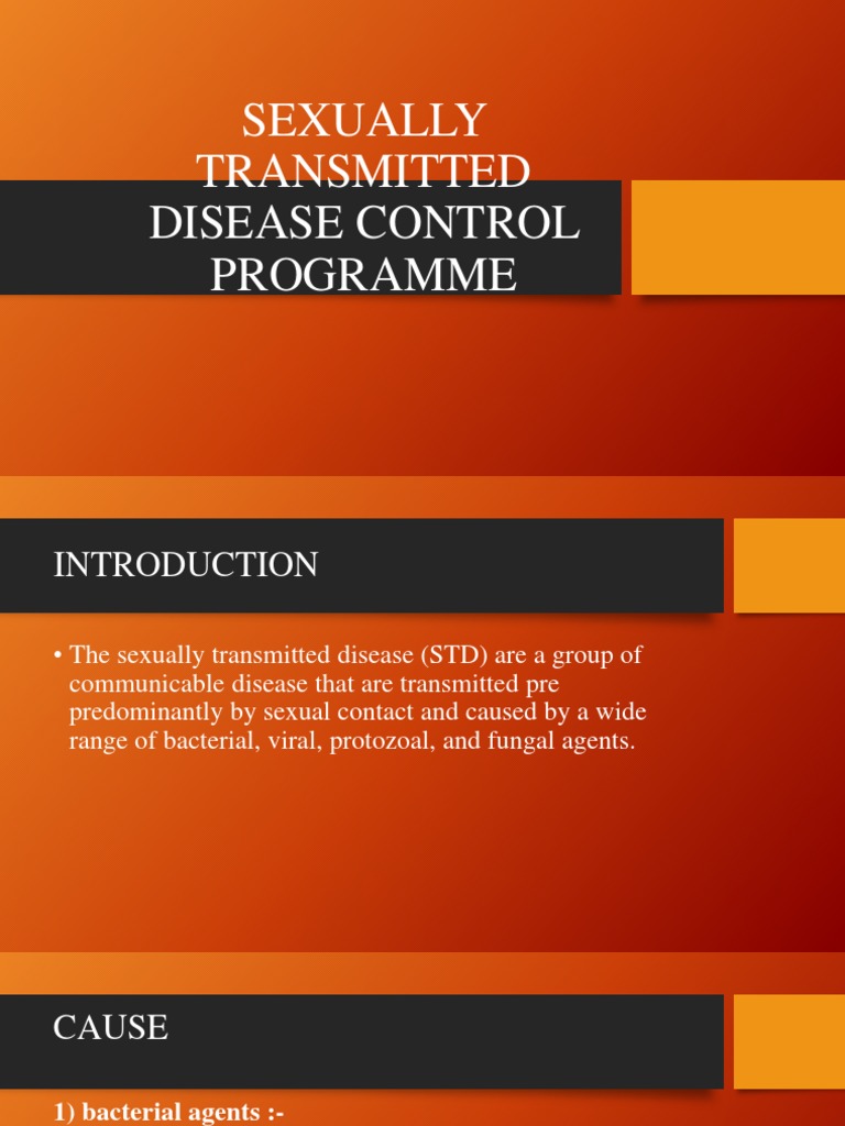 Sexually Transmitted Disease Control Programme | PDF | Sexually ...