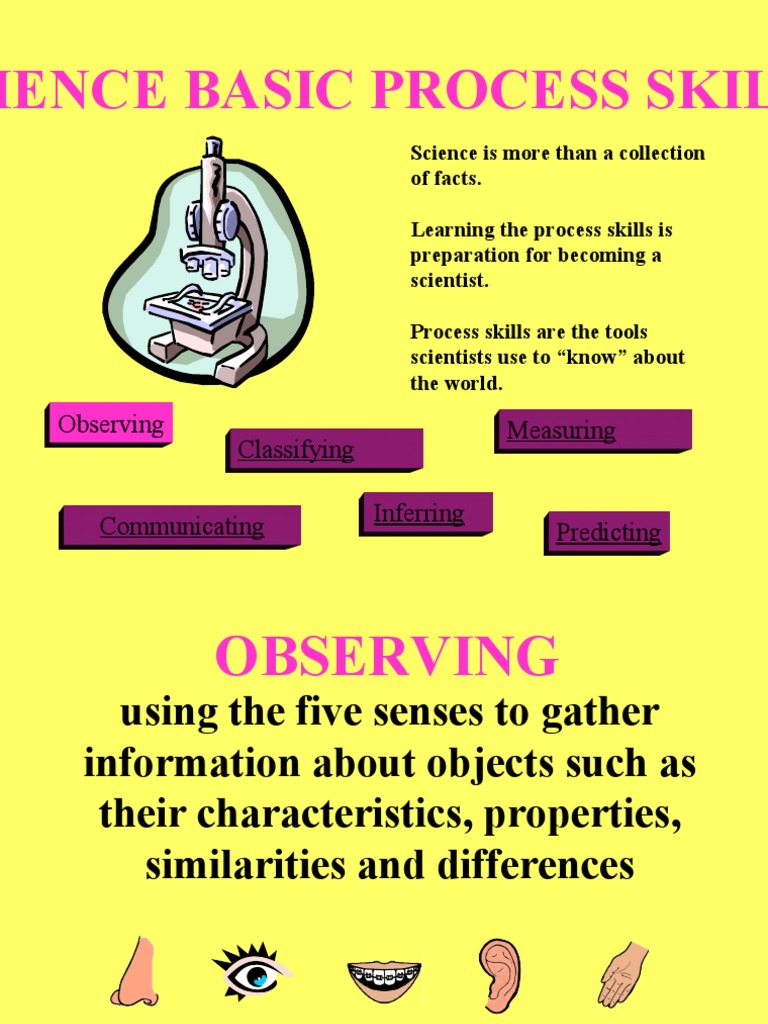 Basic Science Process Skills | PDF | Measurement | Science