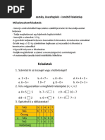 MATEK 2 Osztály SP - Felm | PDF