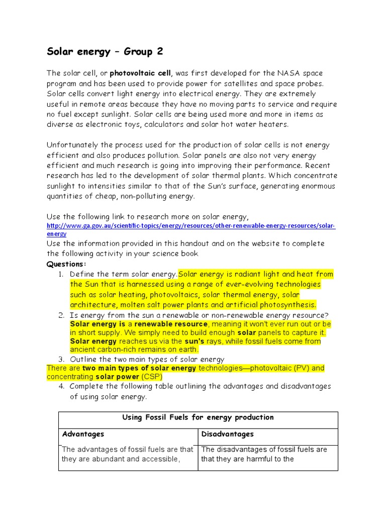 Solar Energy | PDF | Solar Power | Solar Energy