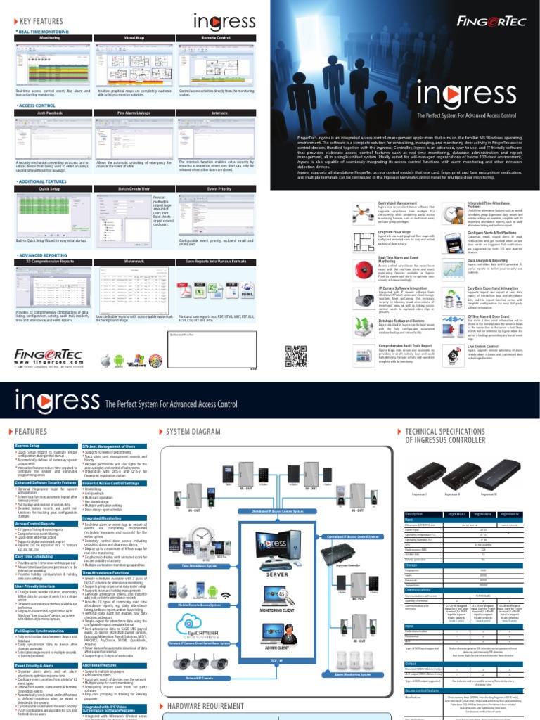 Key Features: The Perfect System For Advanced Access Control | PDF | Access Control | Ios