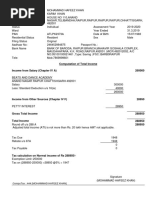 Income Tax Computation Format 2022-23 | PDF | Government | Public Finance