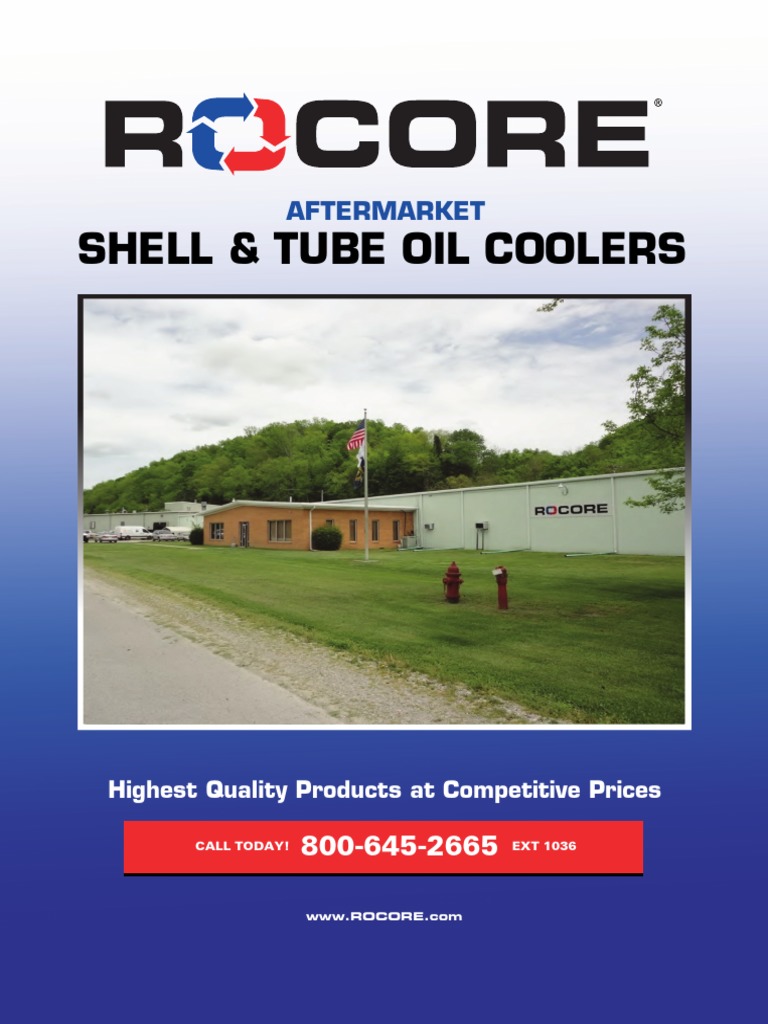 Rocore Shell Tube Catalog PDF | PDF | Radiator | Pipe (Fluid Conveyance)