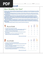 Healthy Lifestyle Questionnaire Results | PDF | Health Care | Health ...