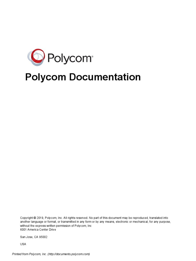 Polycom RealPresence Resource Manager System Getting Started Guide 10.3 | PDF | I Pv6 | Domain ...