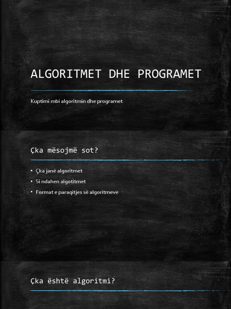 Algoritmet - Ora2 | PDF