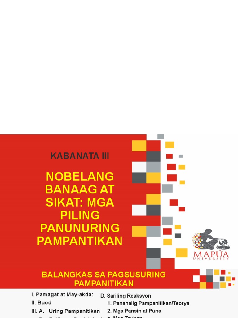 Banaag at Sikat Pagsusuri Ni Anonuevo | PDF