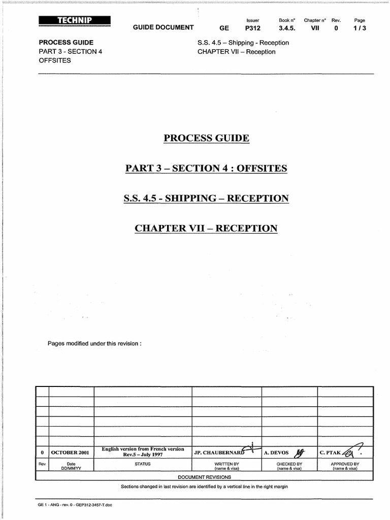 Process Guide: Technip | PDF | Chemical Process Engineering | Fuels