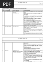 JSA For Dismantel of Structure | PDF | Demolition | Safety