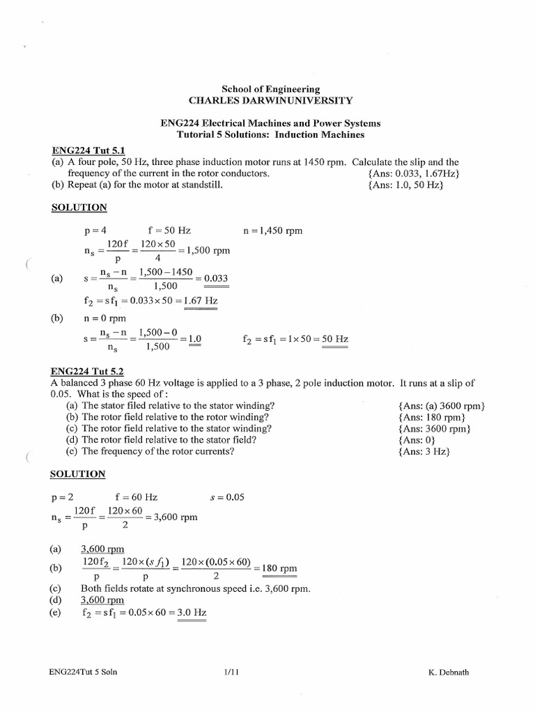ENG424 Tute 5 Solution | PDF