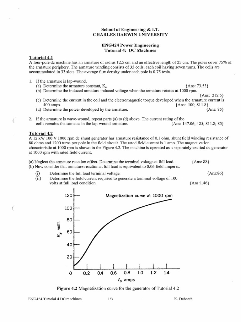ENG424 Tute 4 Solution | PDF