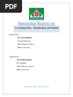 Declaration For Internship | PDF | Swot Analysis | Banks