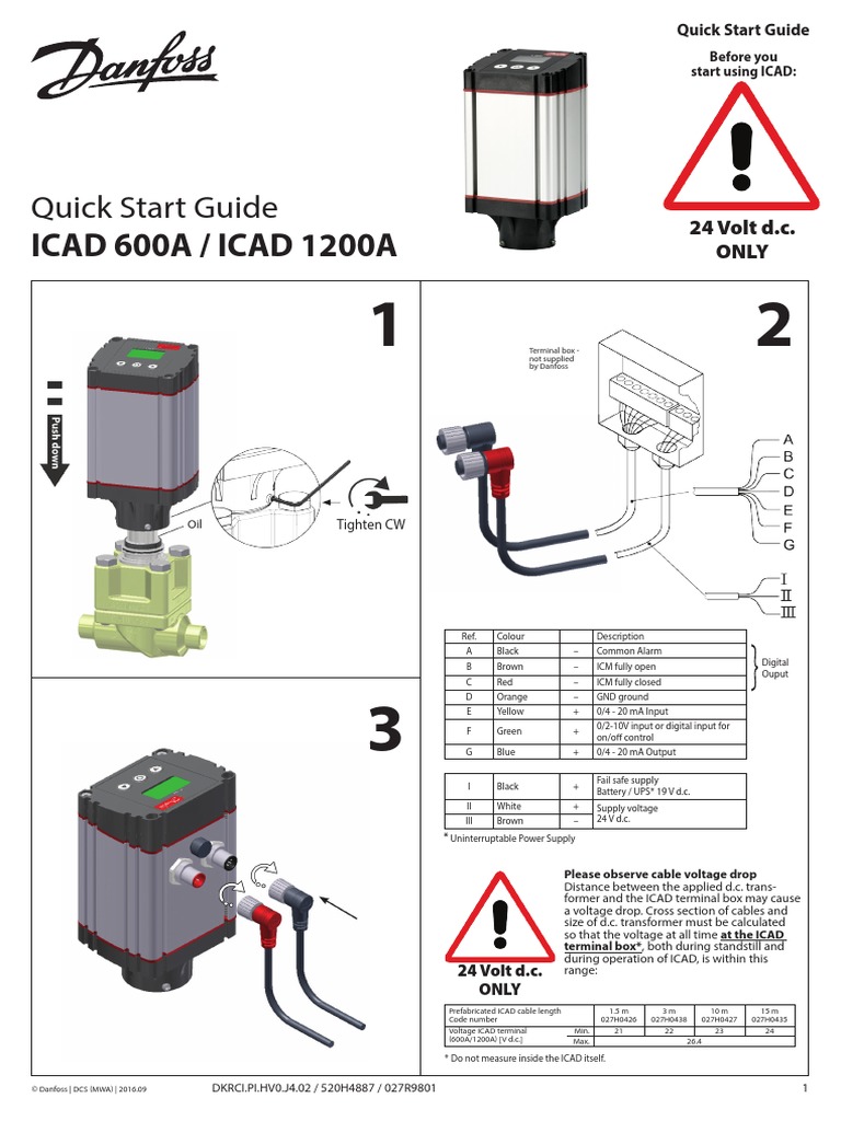 Quick Start Guide: ICAD 600A / ICAD 1200A | PDF | Computer Engineering ...