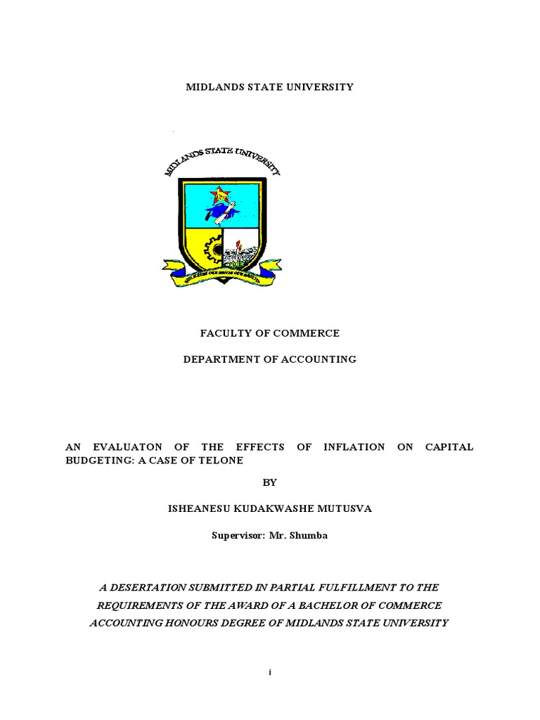 Midlands State University | PDF | Business