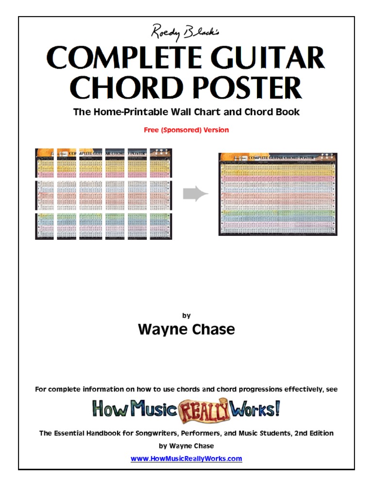 Complete Guitar Chords | PDF | Chord (Music) | Interval (Music)