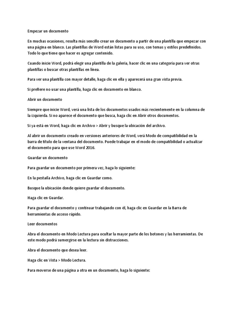 Como Realizar Trabajos en WORD | PDF | Microsoft Word | Software