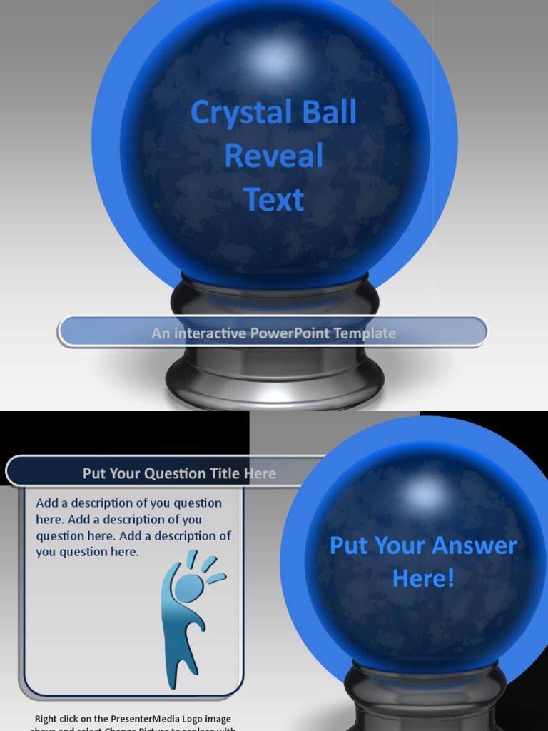 Crystal Ball PowerPoint Template | PDF | Animation | Human–Computer ...