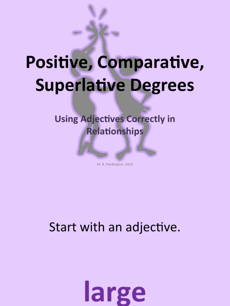 Adjective Degrees Explained | PDF | Adjective | Linguistic Typology