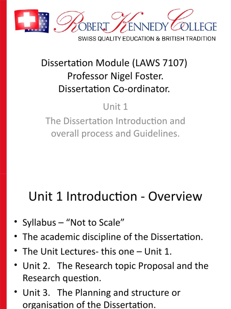 Law Dissertation Guide | PDF | Thesis