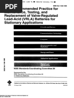 Ieee 1188 | PDF | Technology & Engineering