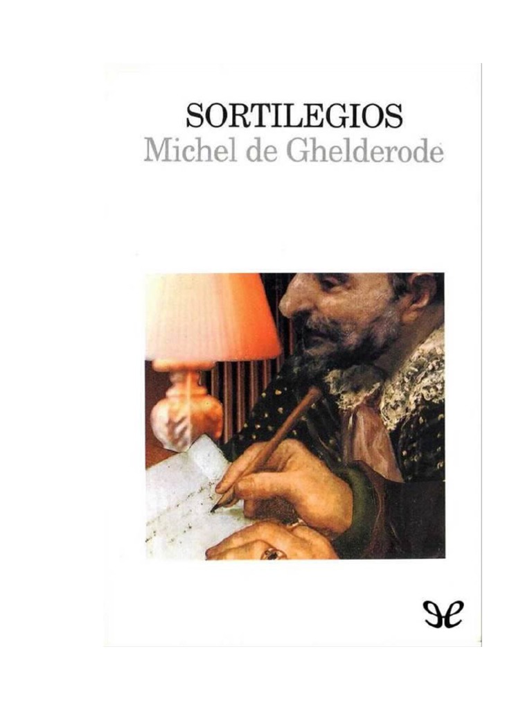 De Ghelderode Michel - Sortilegios | PDF | Teatro | Cuentos
