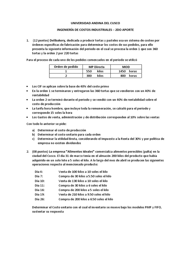 Examen ICI - Práctico - 2do Aporte | PDF