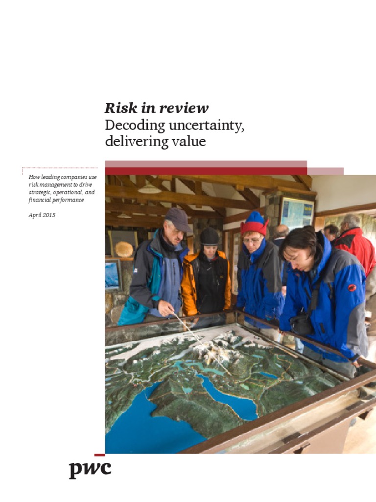 PWC Risk in Review 2015 | PDF | Risk | Risk Management