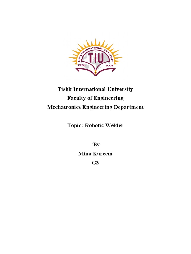 Tishk International University | PDF | Welding | Construction